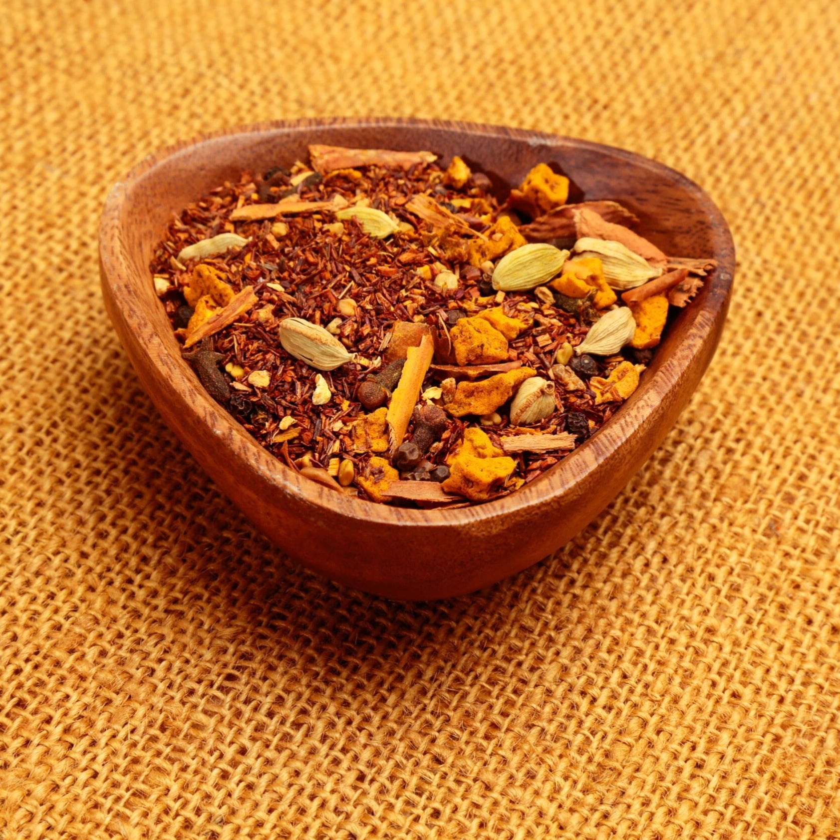 Turmeric Ginger Rooibos Tonic (Wellness Tea) – Cuples Tea House